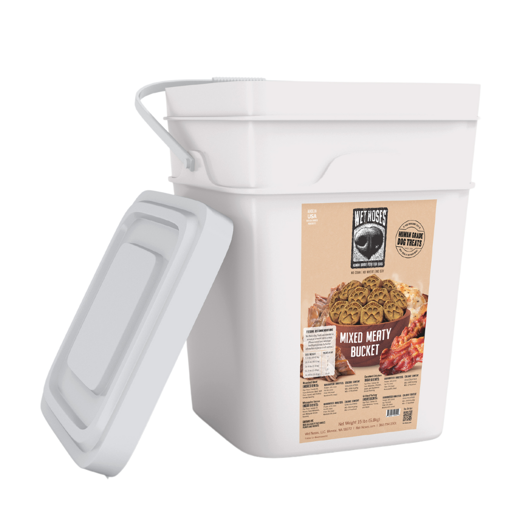 Mixed Meaty Bulk Bucket Treats 15lb – Wet Noses